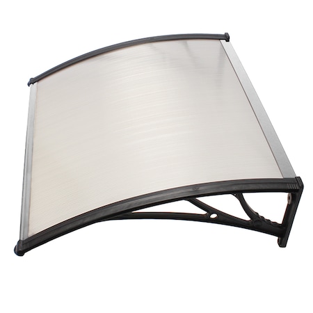 Copertina, marchiza modulara, Policarbonat solid, Clar transparent, 100 ...