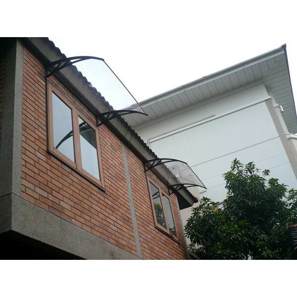 Copertina, marchiza modulara, Policarbonat solid, Clar transparent, 100 ...