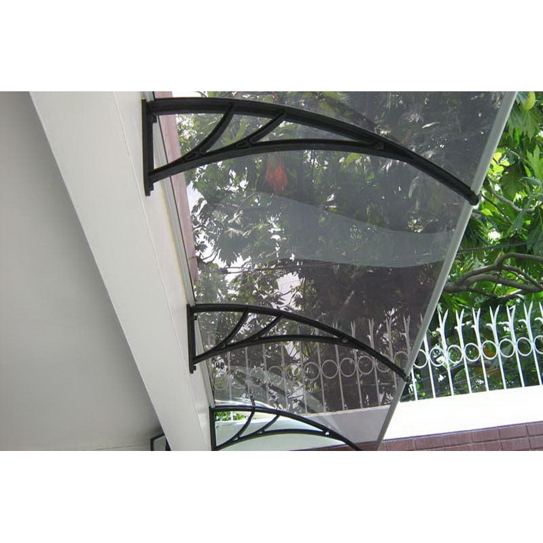 Copertina, marchiza modulara, Policarbonat solid, Clar transparent, 100 ...