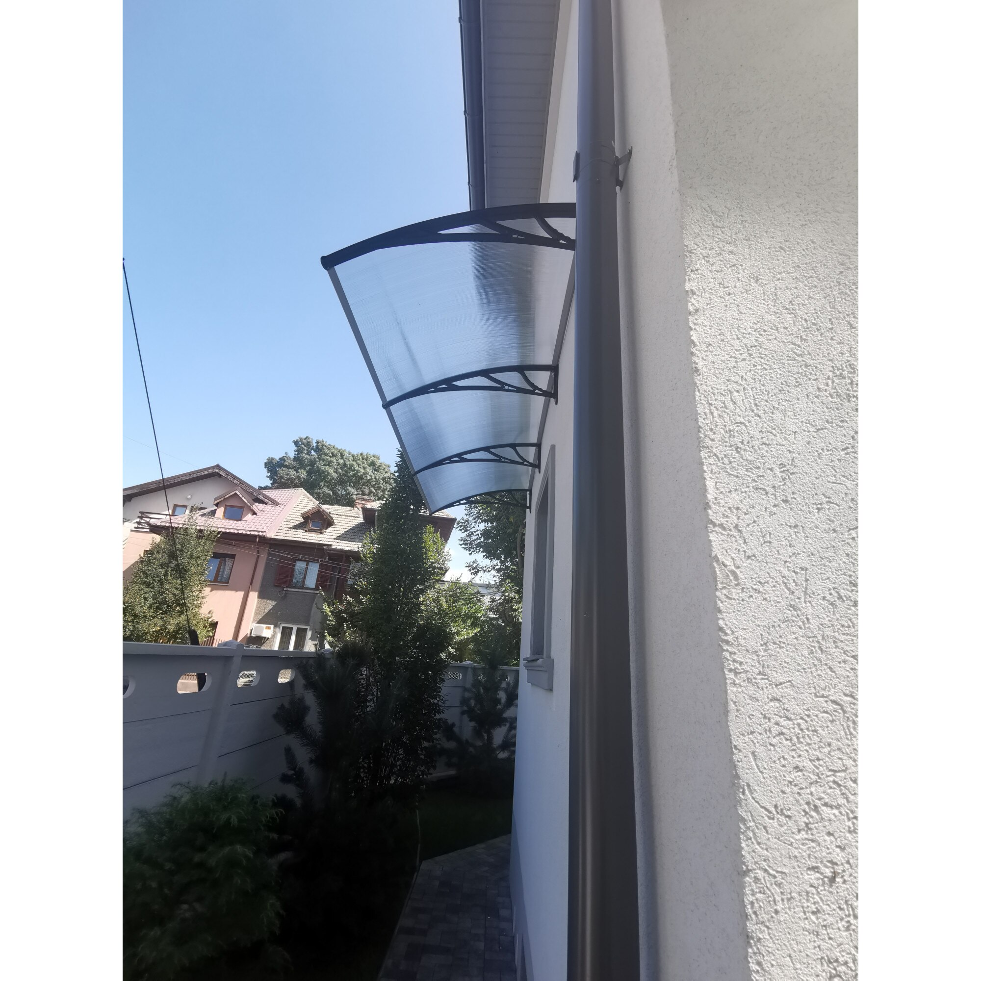 Copertina, marchiza modulara, Policarbonat celular, Clar/Ttransparent ...