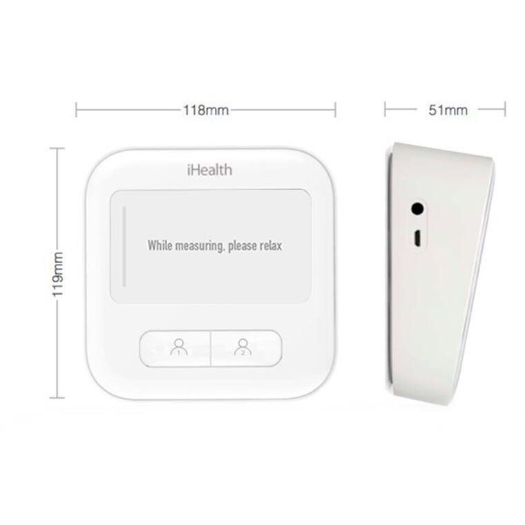 Tensiometru inteligent pentru brat Blood Monitor BPM1, afisaj digital ...