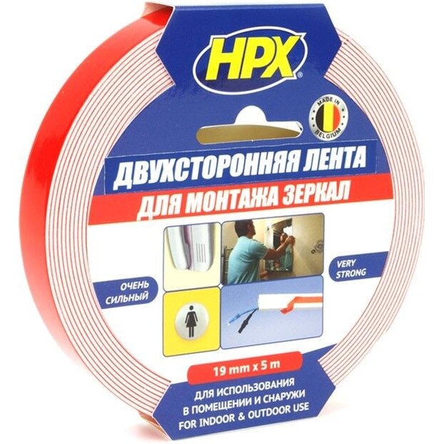 Banda pentru montare dublu adeziva HPX 19mm x 5 m - eMAG.ro