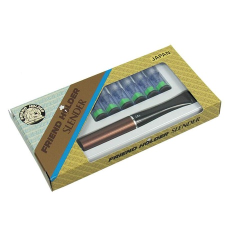 Set porttigaret Friend Holder Slender Brown si 6 filtre rezerva 671120 ...