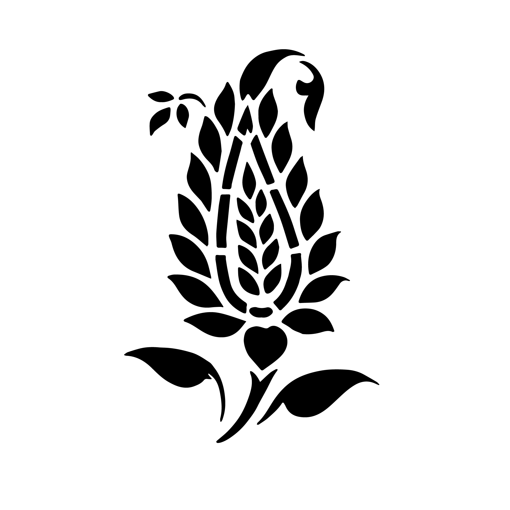 Sablon decorativ Flower Mik, A4, reutilizabil, plastic - eMAG.ro