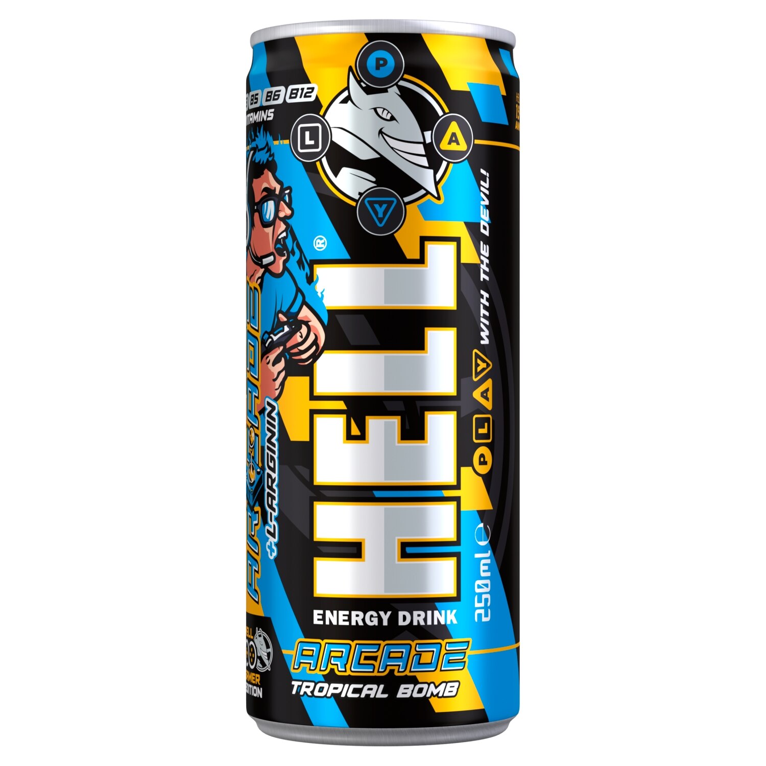 HELL GAMER DRINK Arcade mangosztán-, pomelo- és tuttifruttiízű ...