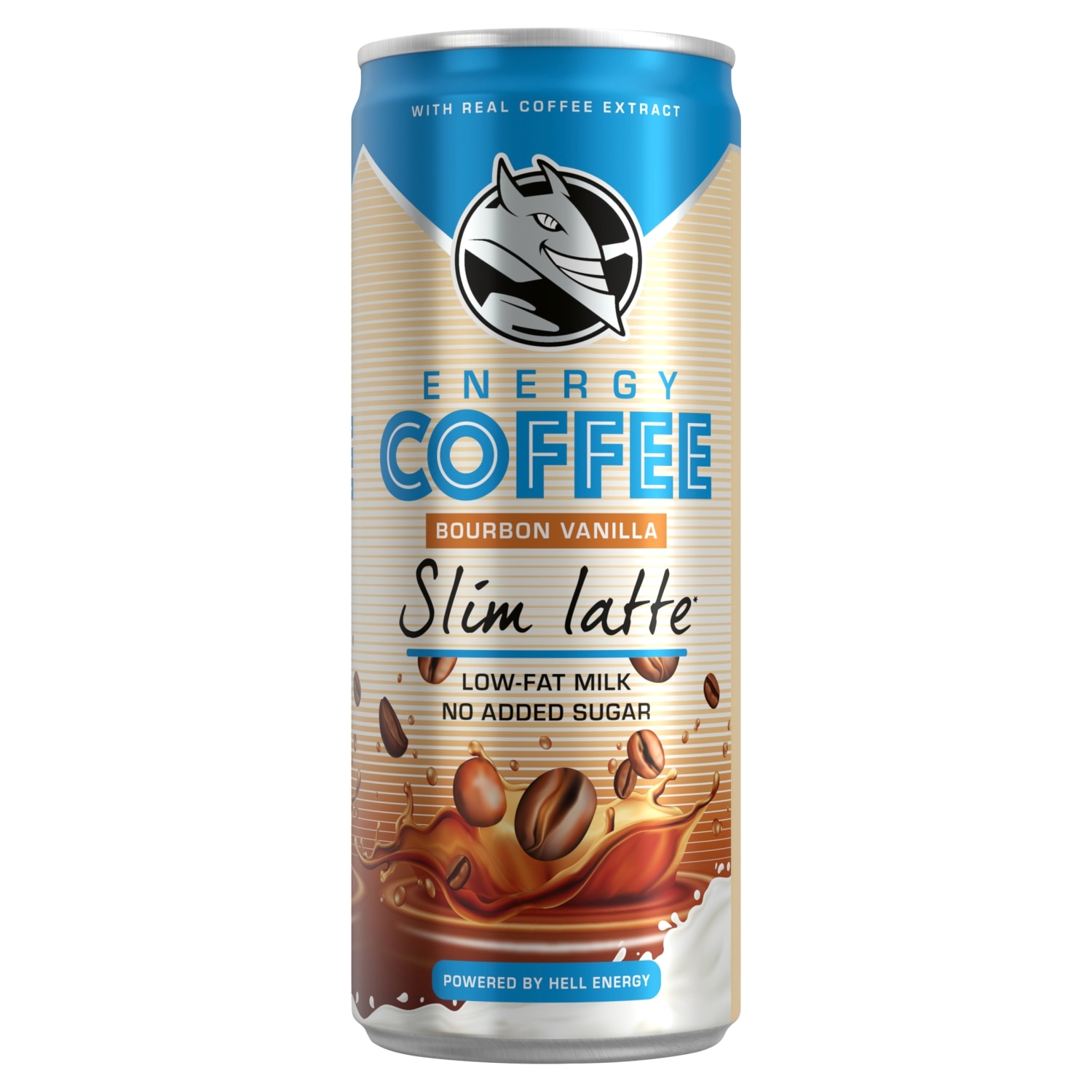 Bautura Hell Energy Coffee Slim Latte, doza, 24 x 250ml - eMAG.ro