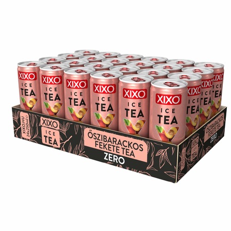 XIXO Ice Tea Zero őszibarackos fekete tea 24 x 250 ml - eMAG.hu