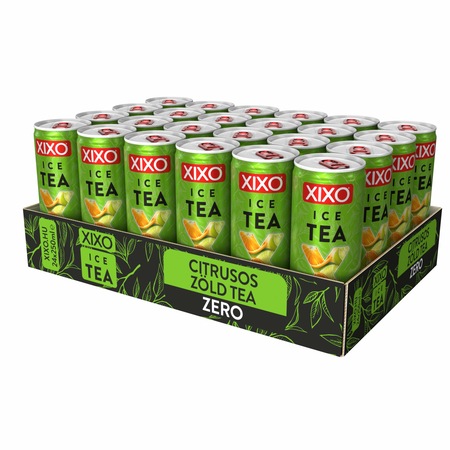 XIXO Ice Tea Zero citrusos zöld tea 24 x 250 ml - eMAG.hu