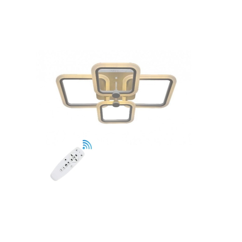 Lustra Led Hebe 80W Cu 4 Brate 3 Culori IR - eMAG.ro