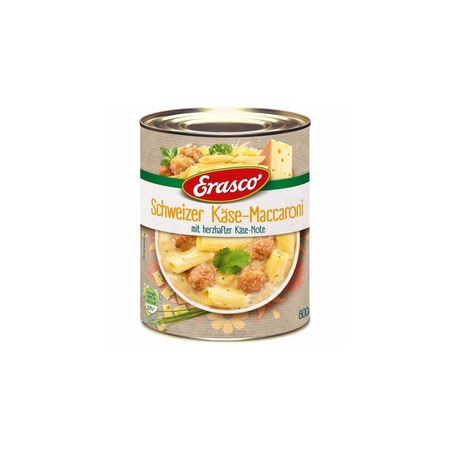 Macaroane, cu branza elvetiana, Erasco, 800 g - eMAG.ro