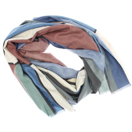 Esarfa, unisex, din 100% casmir, Multicolor, 190 x 70 cm - ES788 - eMAG.ro