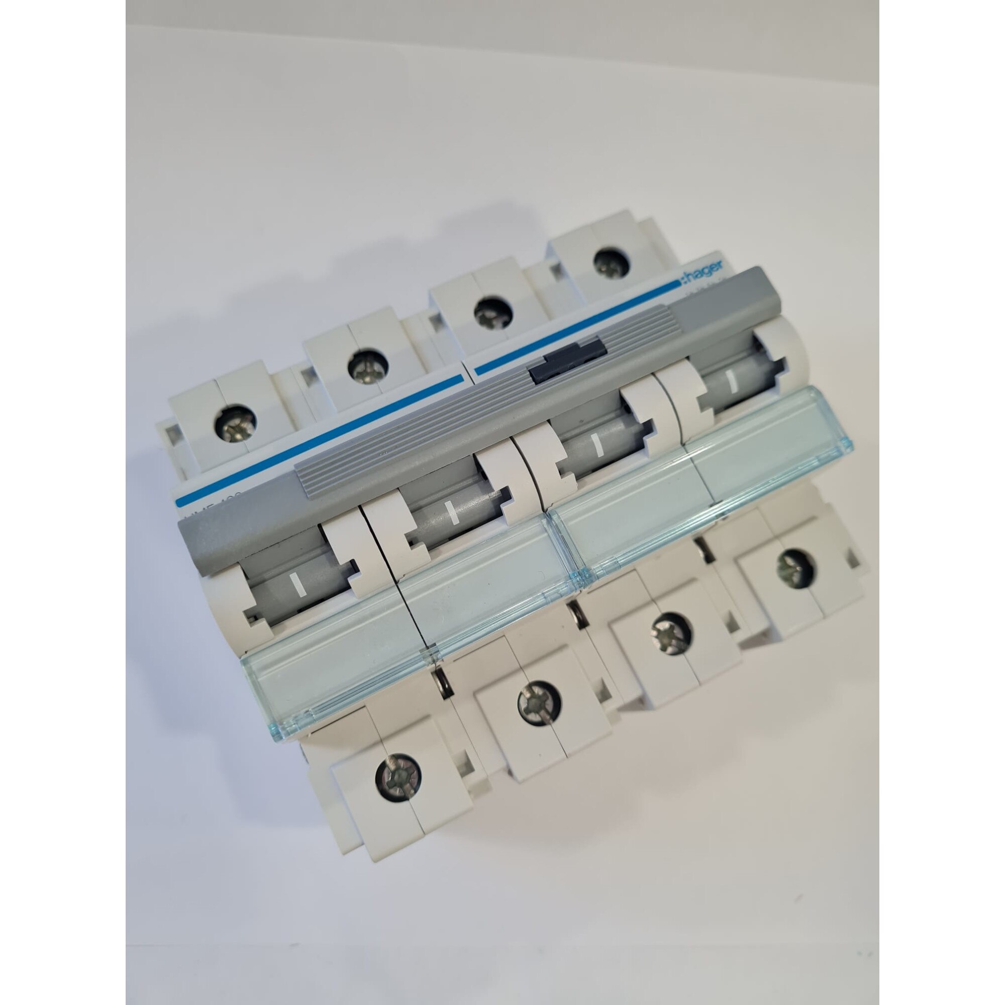 Automata biztosíték, Hager, 100A, 4P, 10KA, Curve C, HMF490 - eMAG.hu