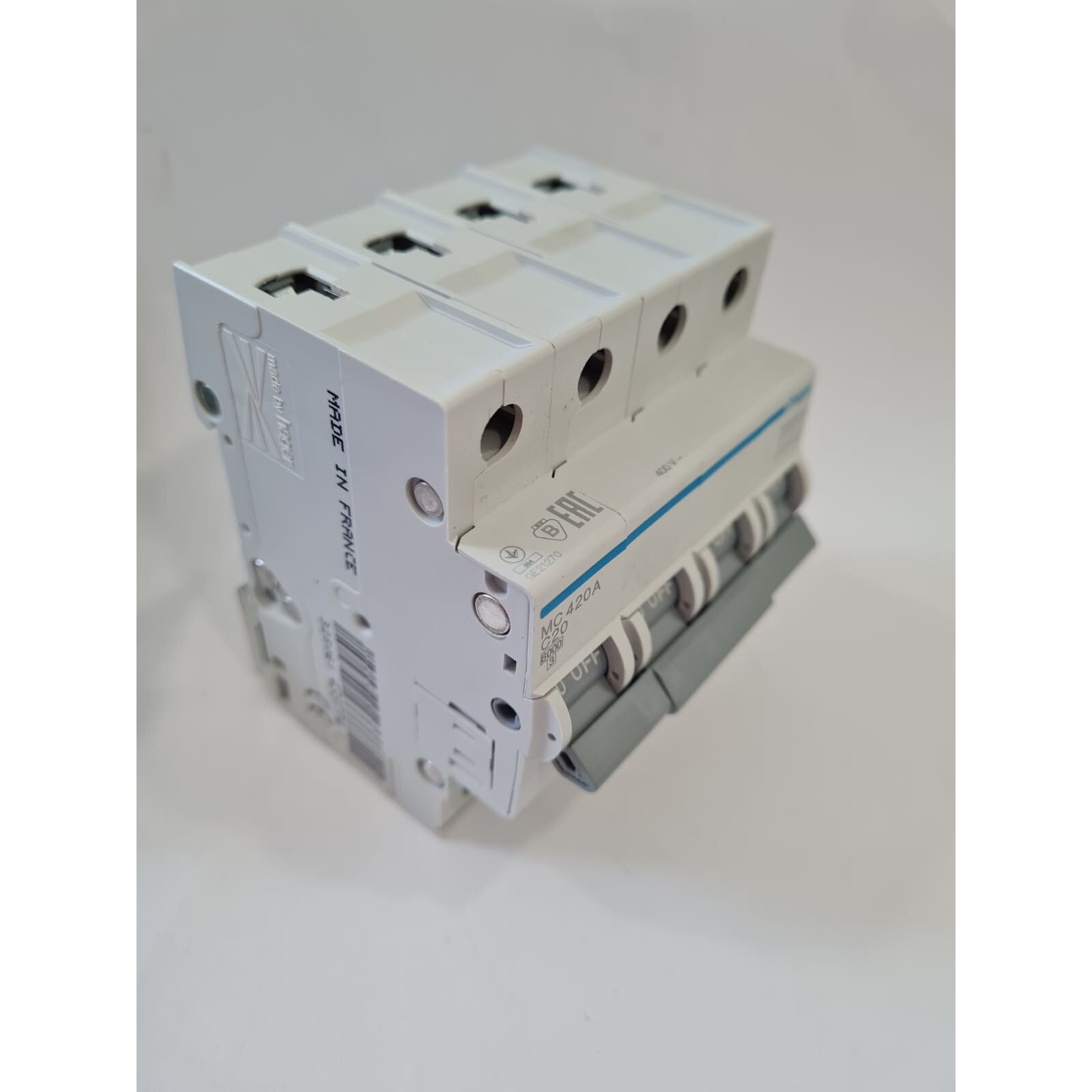 Siguranta Automata, Hager, 20A, 4P, 6KA, Curba C, MC420A - eMAG.ro