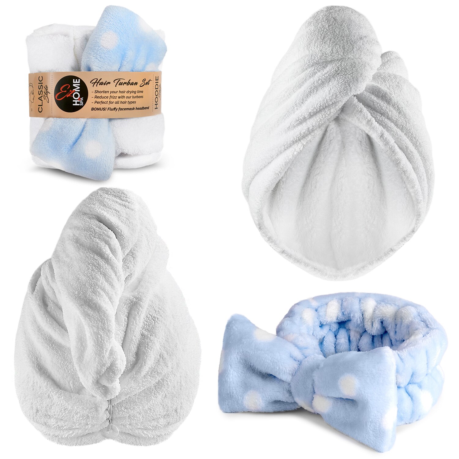 Set Prosop de par turban si bentita - eMAG.ro