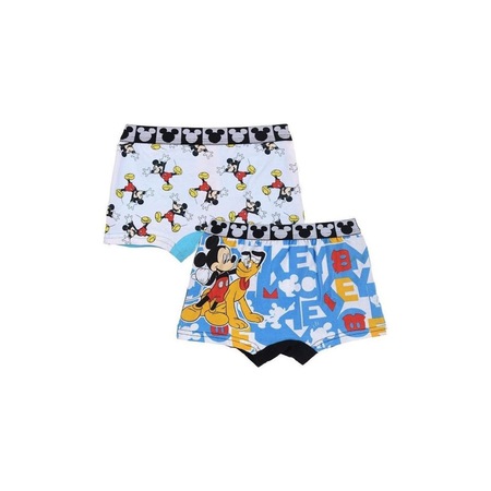 Set 2 perechi boxeri baieti,Mickey Mouse, Mickey & Pluto, multicolor, 4 ...