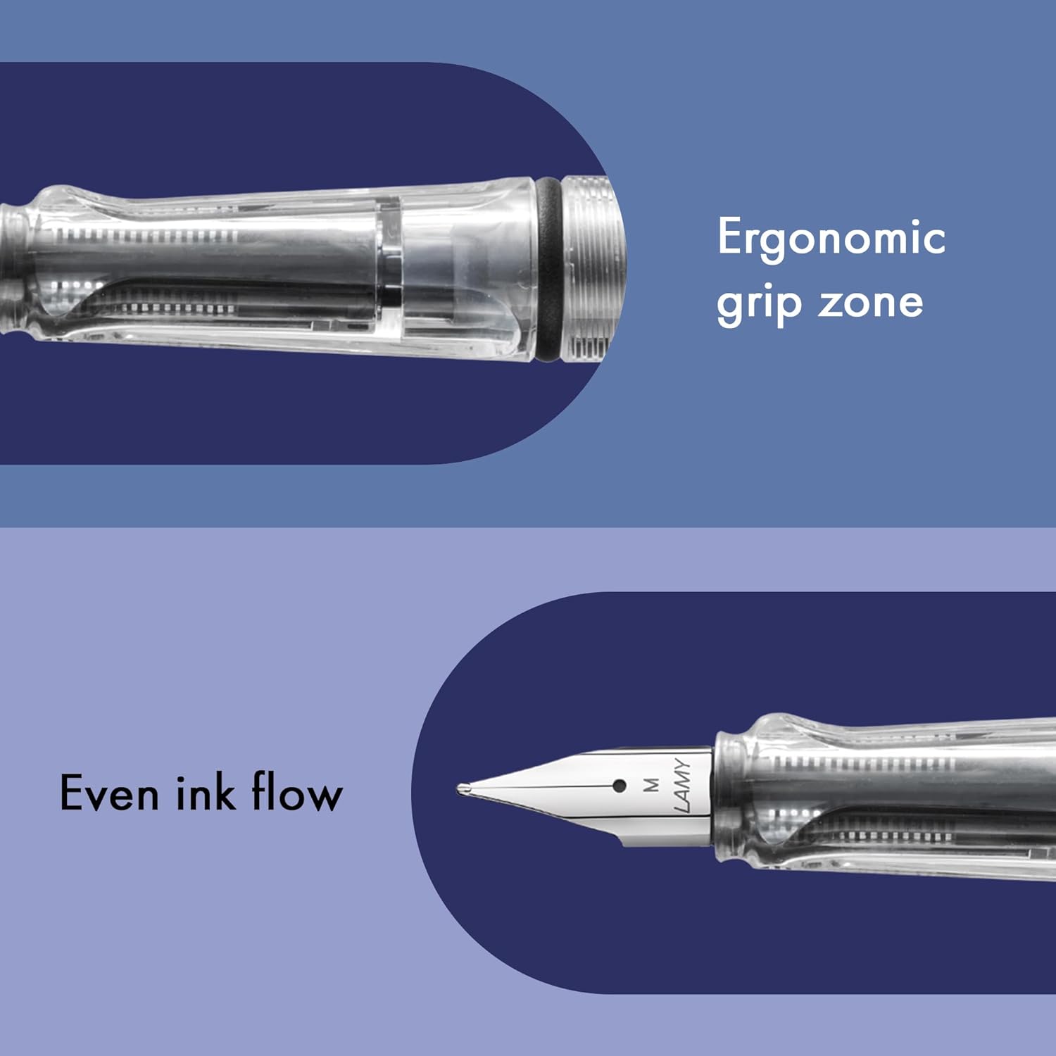 Stilou Vista transparent penita Fina - eMAG.ro