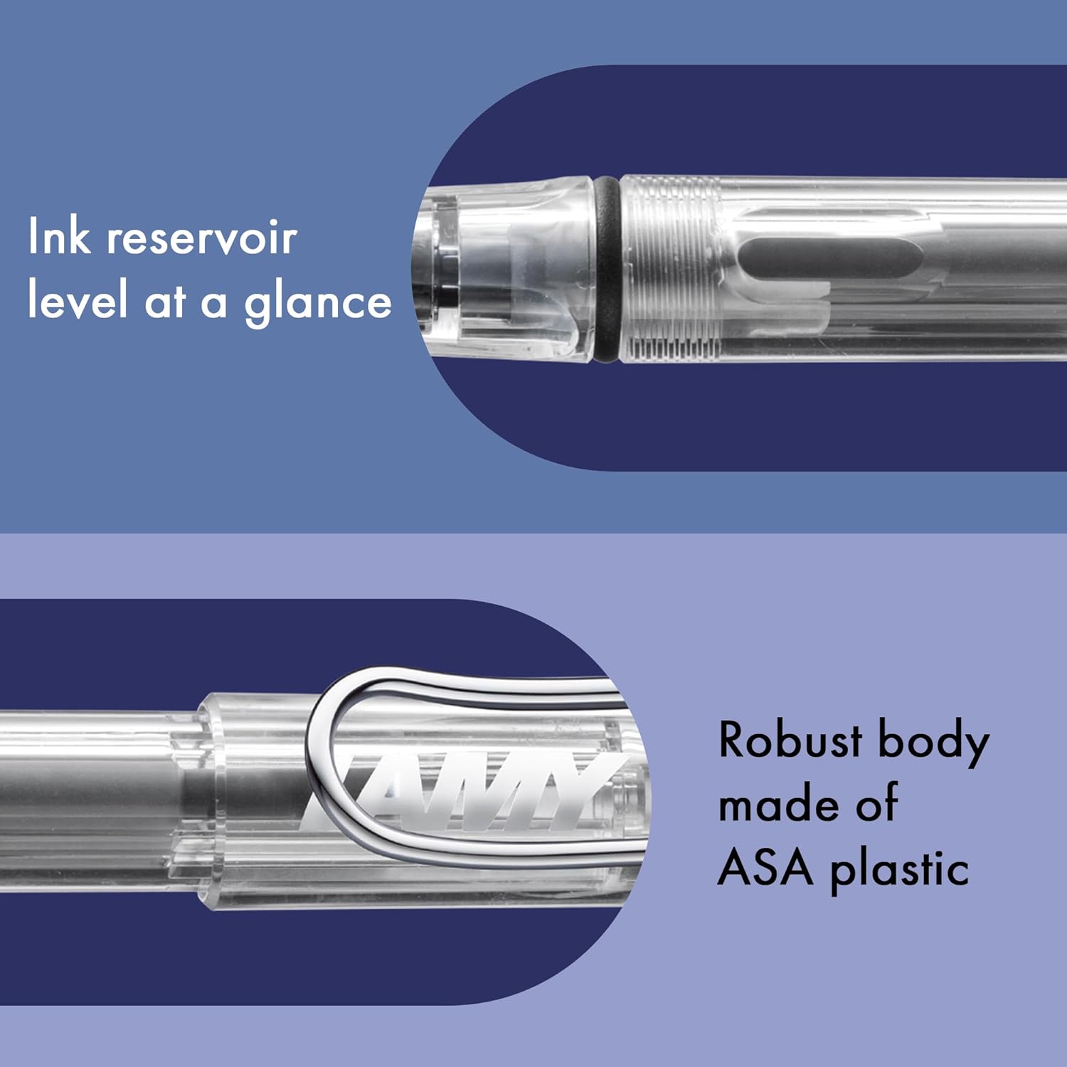 Stilou Vista transparent penita Fina - eMAG.ro