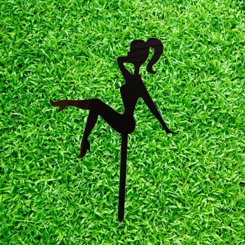 Cake Topper Lady, черен - eMAG.bg