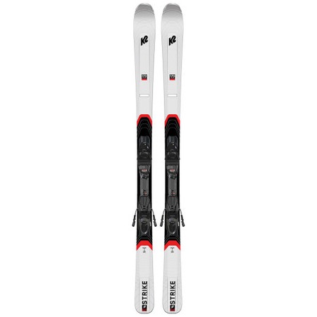 Schiuri K2 STRIKE M2 10 QUIKCLIK, cu legaturi, 149cm, alb/negru - eMAG.ro