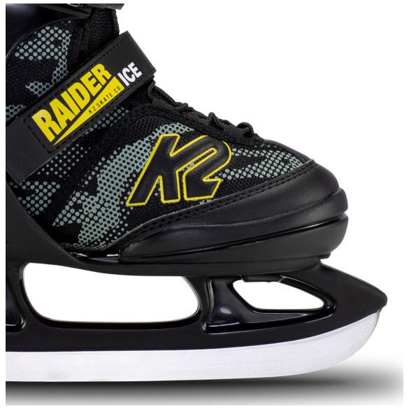 Кънки за лед K2 RAIDER ICE, За деца, Размер 26-31, Зелен/Жълт - eMAG.bg