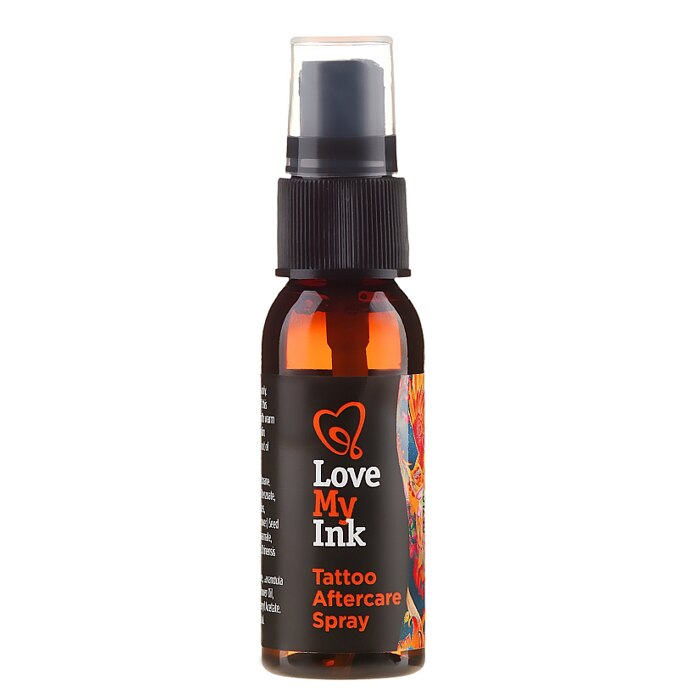 Spray de protectie pentru ingrijirea tatuajelor, Love My Ink, 30ml ...