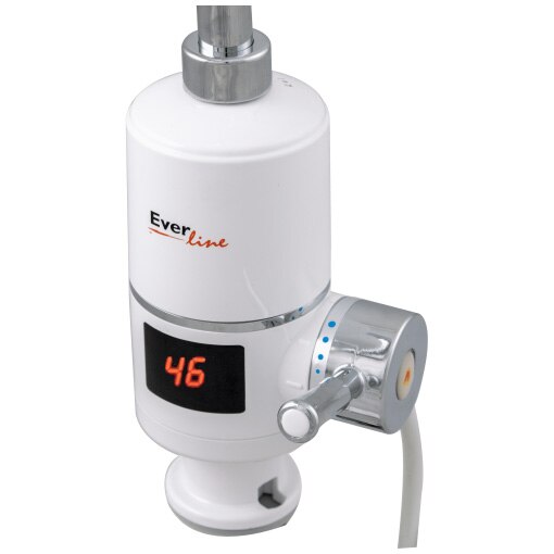 Robinet electric (instant apa calda) Everline EVP-DZ08D5, cu afisaj ...