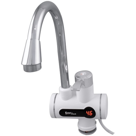 Robinet electric Everline pentru apa calda instant, cu afisaj LCD ...