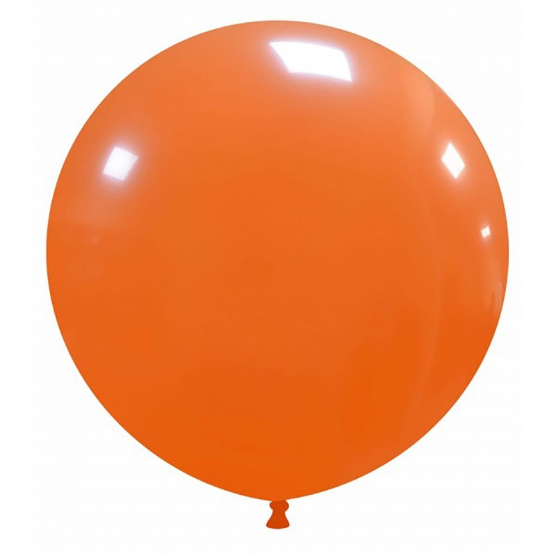 Balon jumbo portocaliu, latex, 90 cm - eMAG.ro