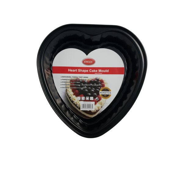 Tava de copt in forma de inima, SWAN, 27x5 cm - eMAG.ro