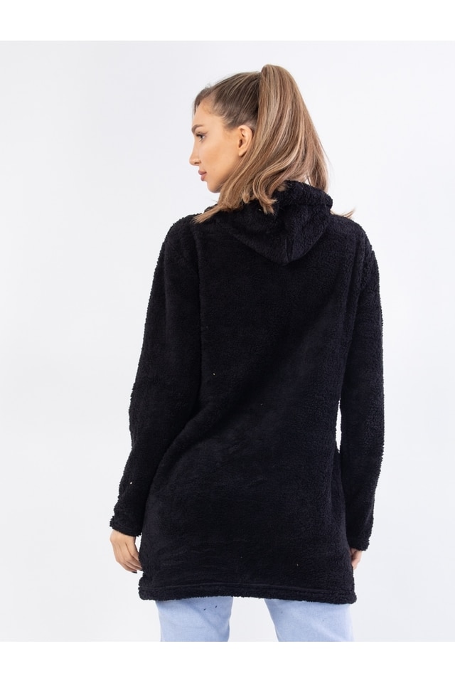 Hanorac Dama Savanna Negru, XXXL - eMAG.ro