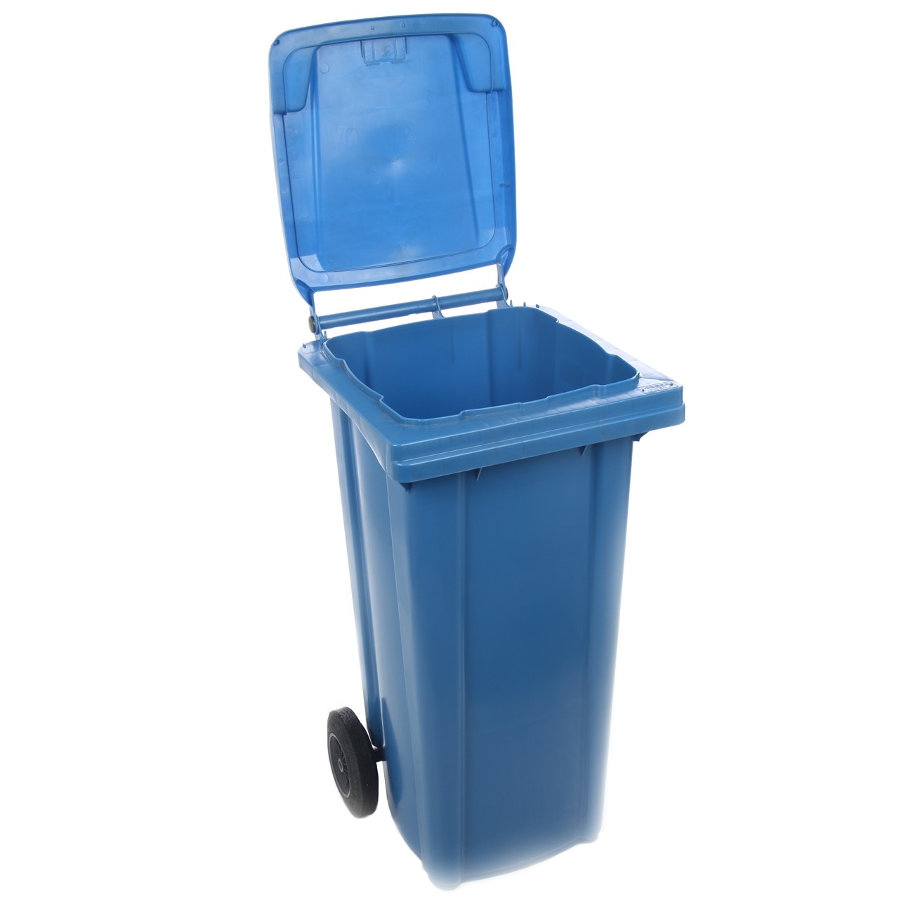 Pubela cu roti capacitate 120L,din polietilena pentru deseuri menajere ...