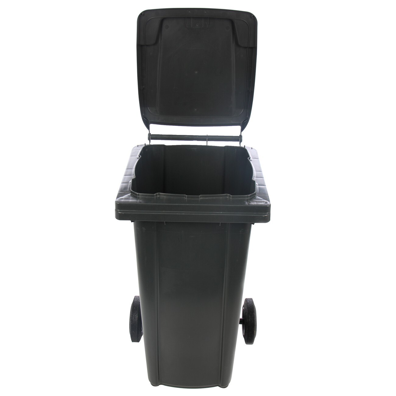 Pubela cu roti capacitate 120L,din polietilena pentru deseuri menajere ...