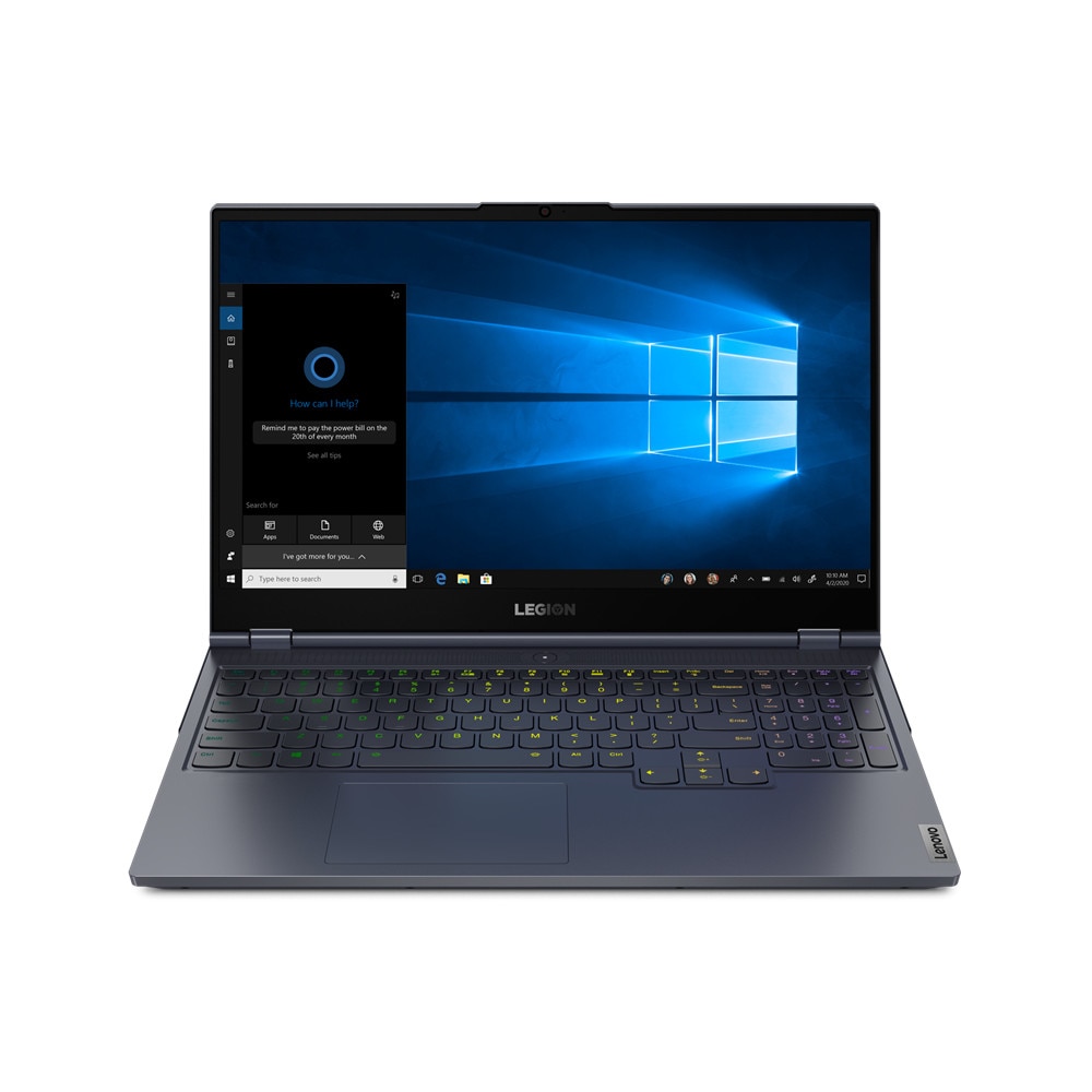 Lenovo Legion 7 laptop, 15,6 hüvelykes Full HD, i7 10750H 5 GHz-ig, 32 ...