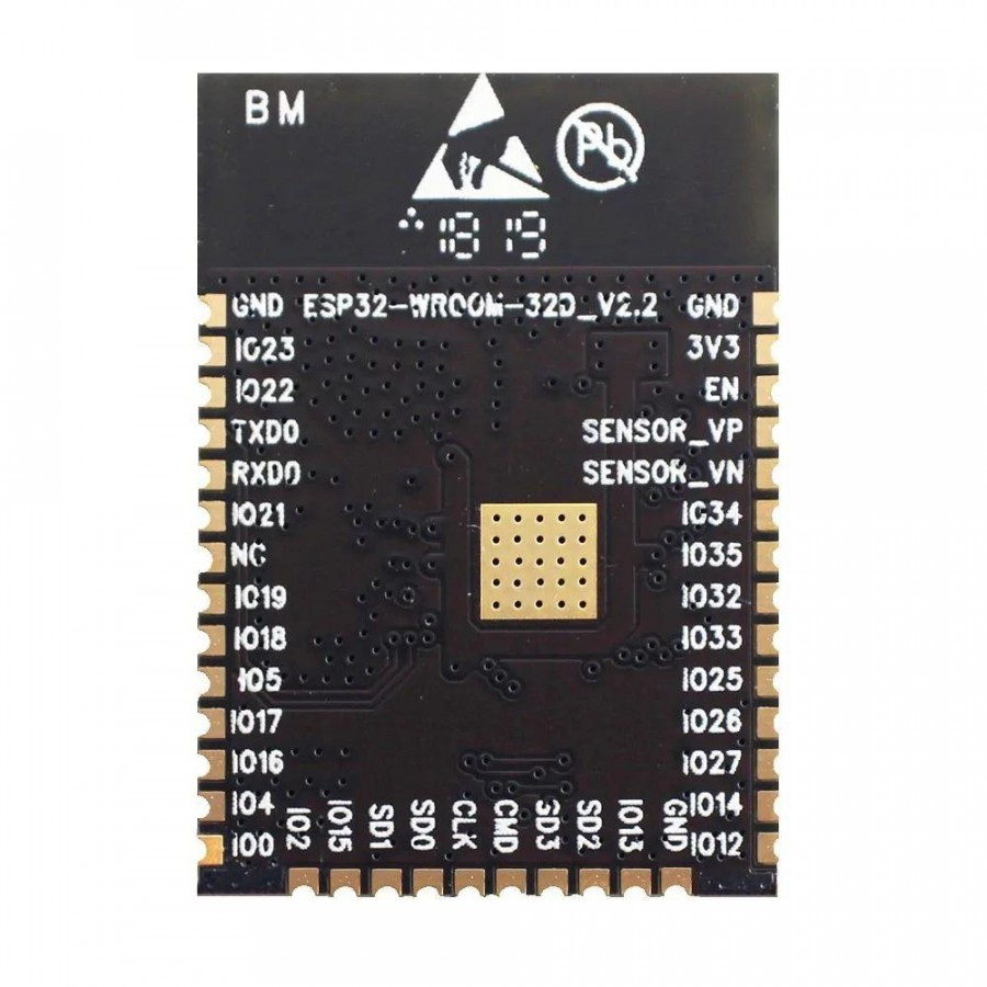 Modul ESP32-WROOM-32D, cu WI-FI si Bluetooth, dual-core, 4MB - eMAG.ro