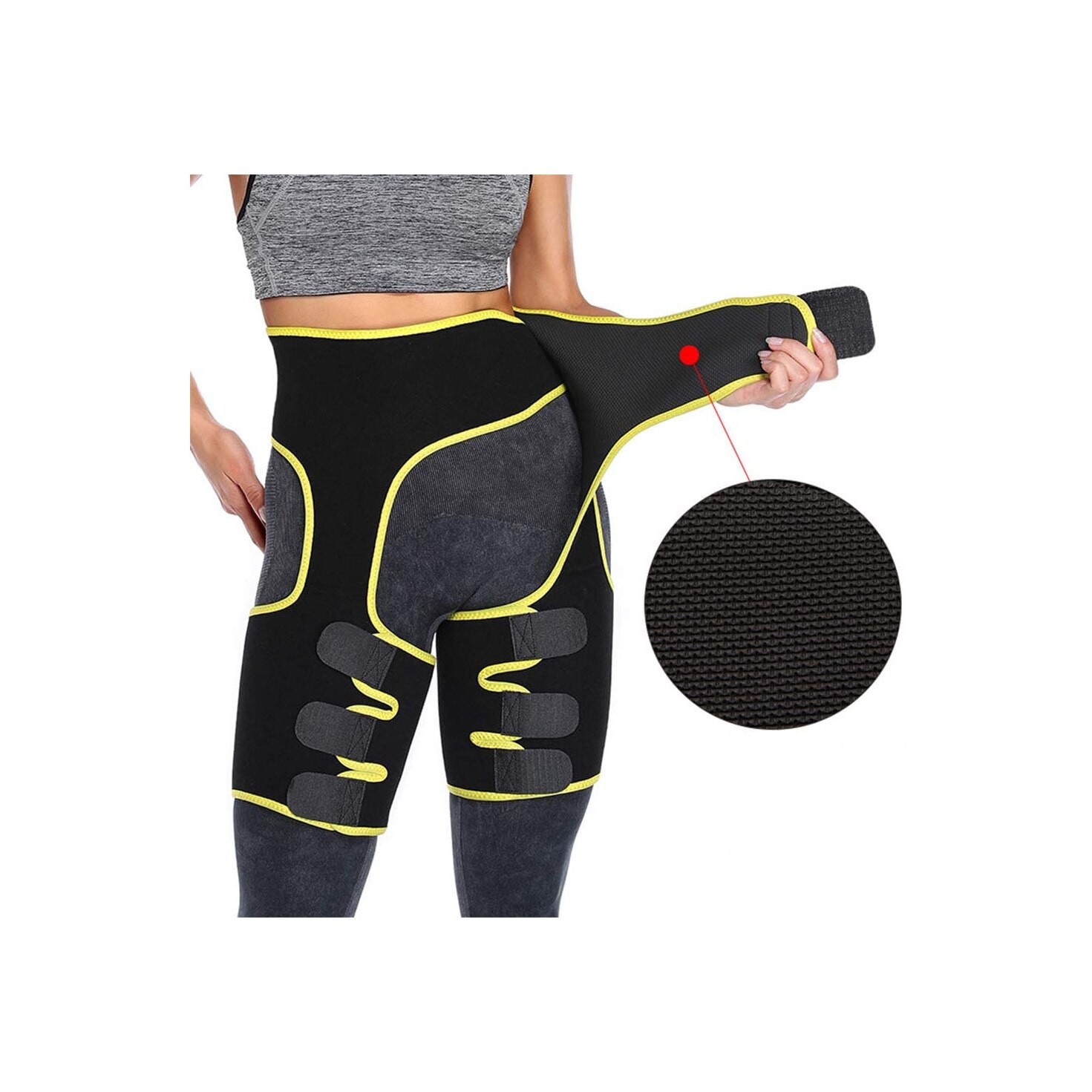 Centura 3 in 1 BodyBuild pentru slabit si modelat, ajustabila ...