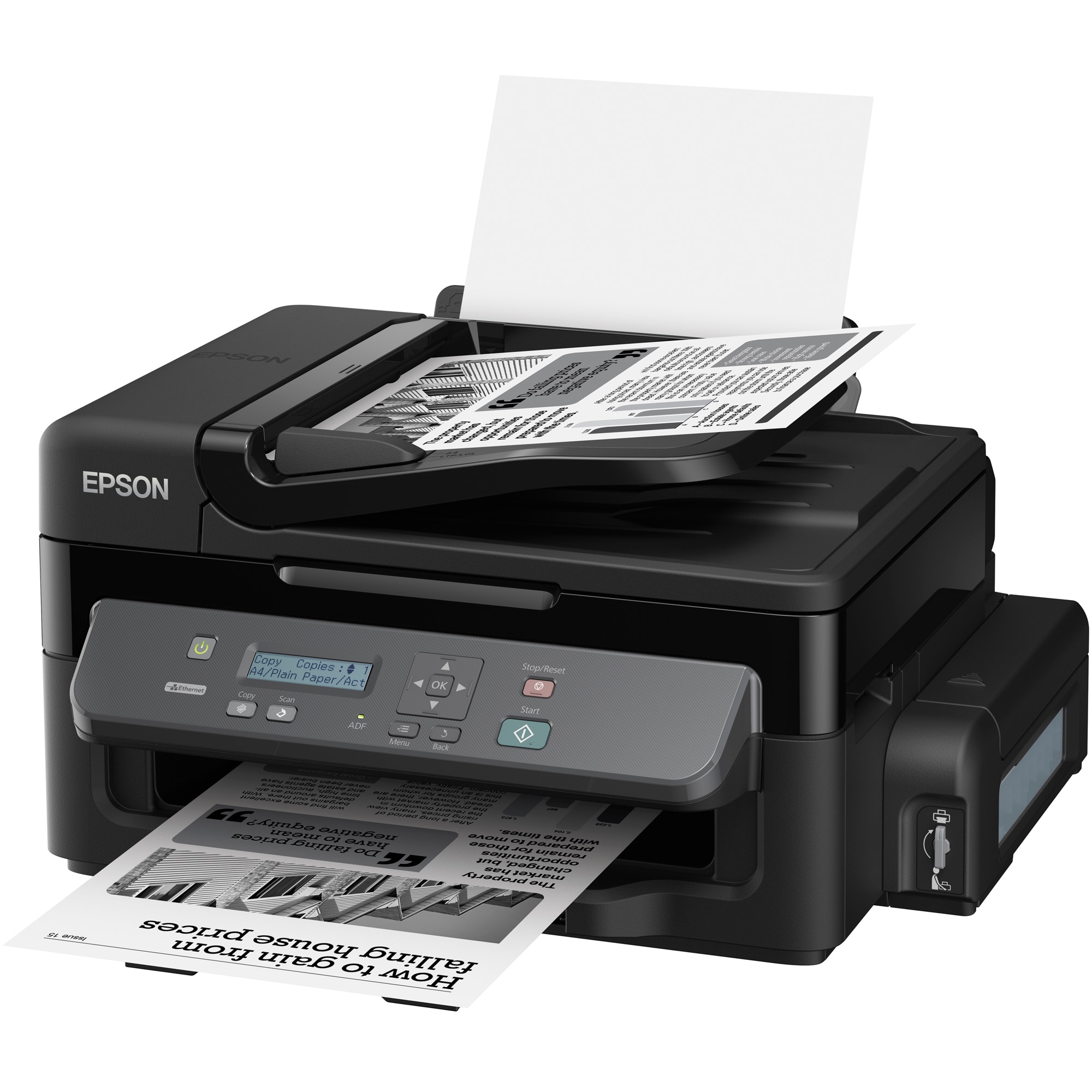 Multifunctional inkjet Epson Workforce M200, A4 - eMAG.ro