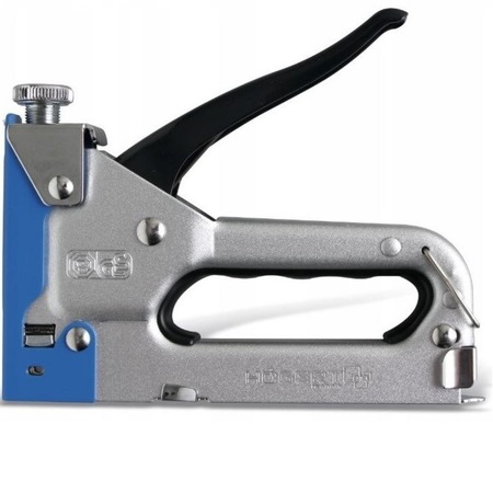 Capsator profesional cu capse tip J, Hogert, corp metalic, reglabil 11. ...