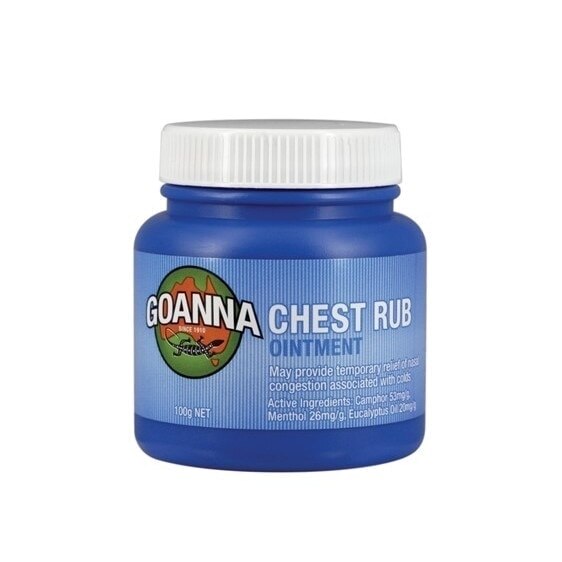 Goanna Chest Rub, Goanna, Unguent pentru masarea pieptului, 100 g - eMAG.ro