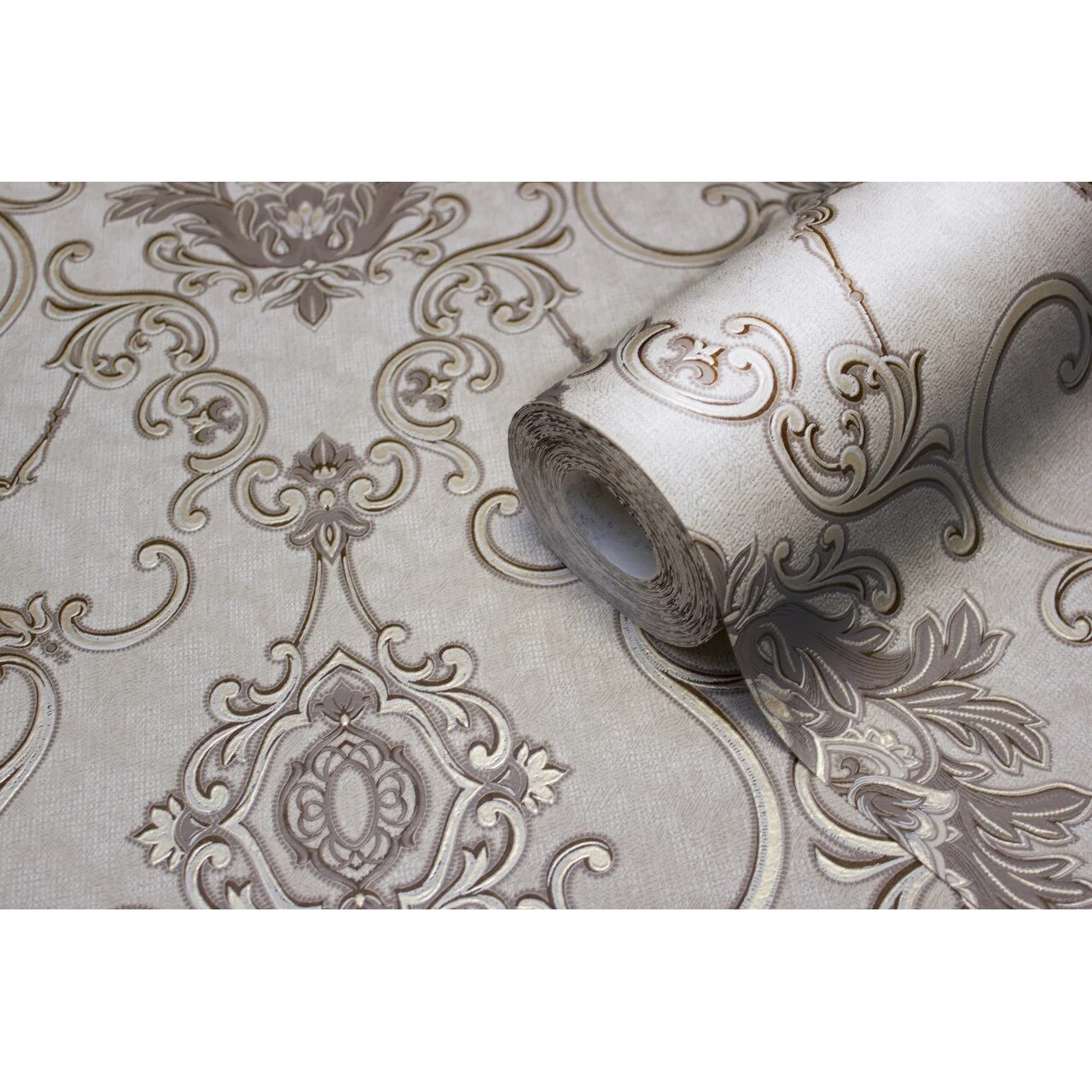 Tapet MallDeco de vinil Zan Decor mocco, 1249/4, pentru dormitor, hol ...