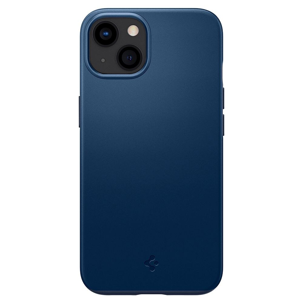 Калъф Spigen Thin Fit за Apple iPhone 13, Navy Blue - eMAG.bg