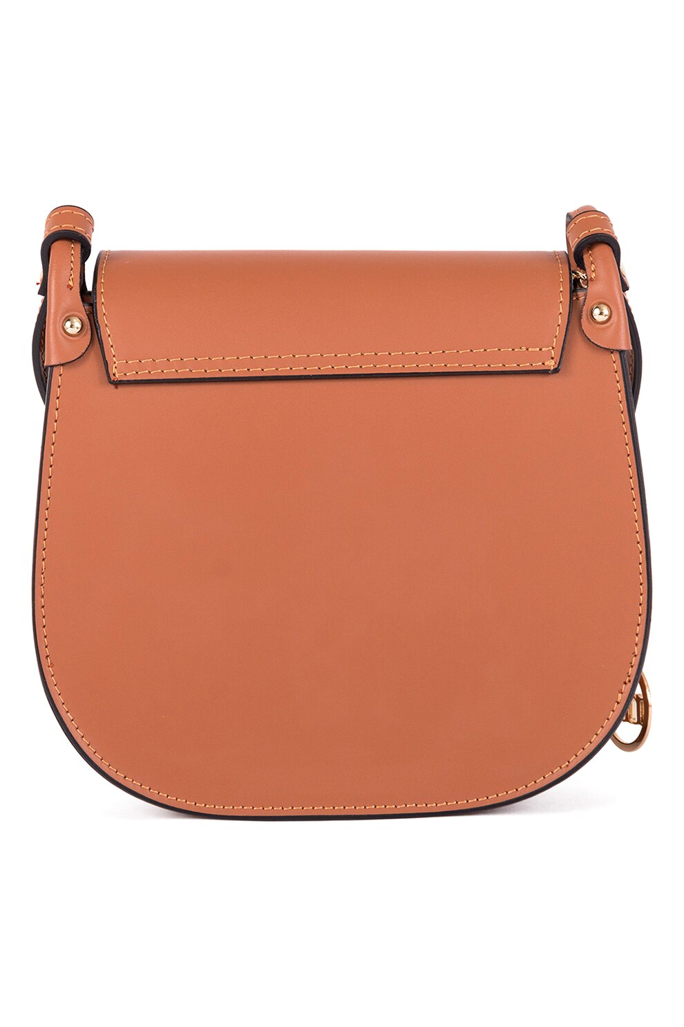 Mia Tomazzi, Farsaglia keresztpántos bőrtáska elöl bojtokkal ...