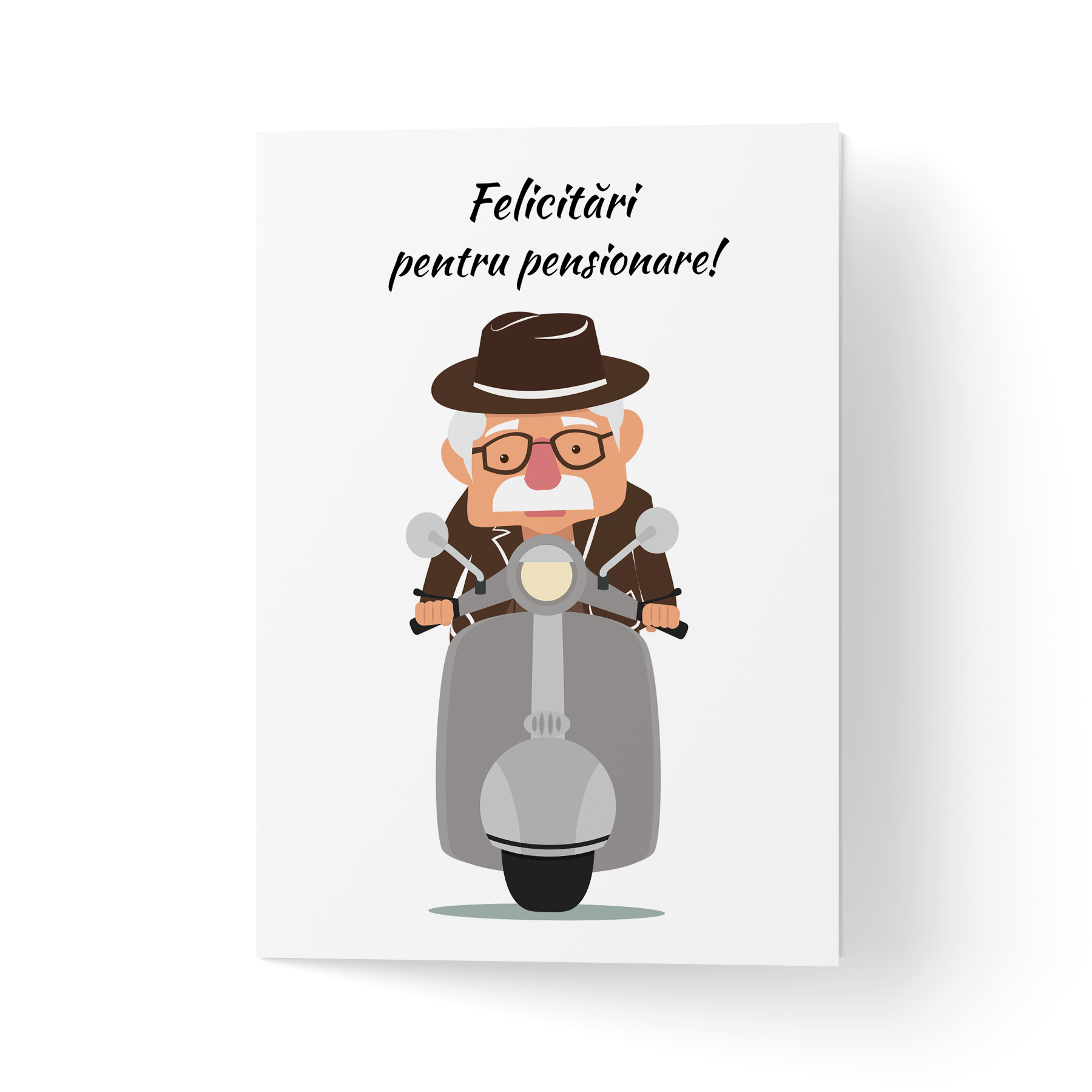 Поздравителна картичка с плик, висококачествена текстурирана хартия ...