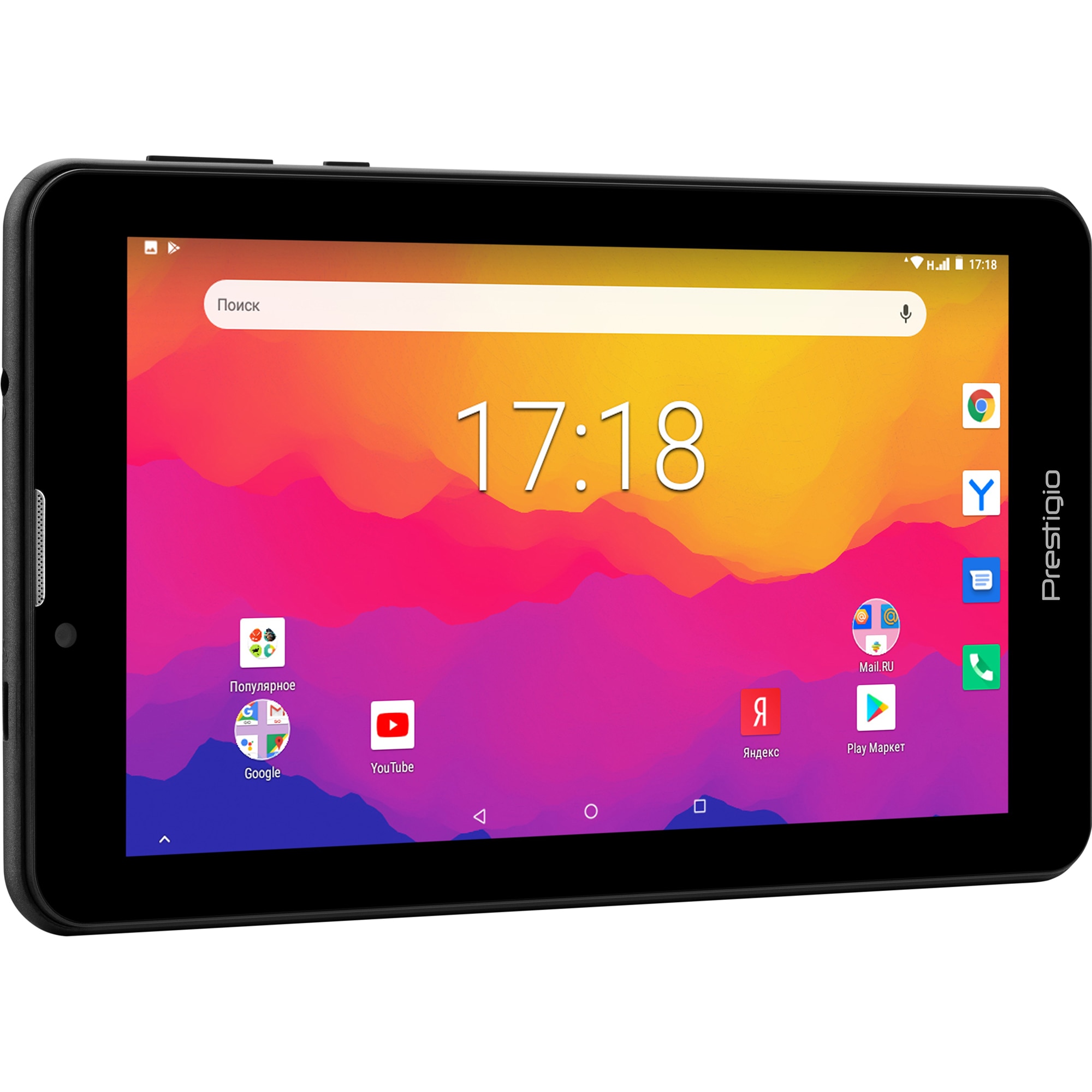 Таблет Prestigio Wize 4137, Dual SIM, Quad-Core, 7", 1GB RAM, 16GB, 4G ...
