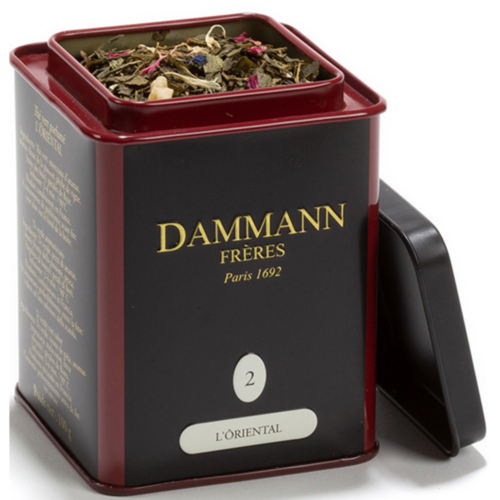 Cutie cadou cu ceai varsat Dammann, Freres Atlas, 150 g - eMAG.ro