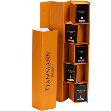 Cutie cadou cu ceai varsat Dammann, Freres Atlas, 150 g - eMAG.ro