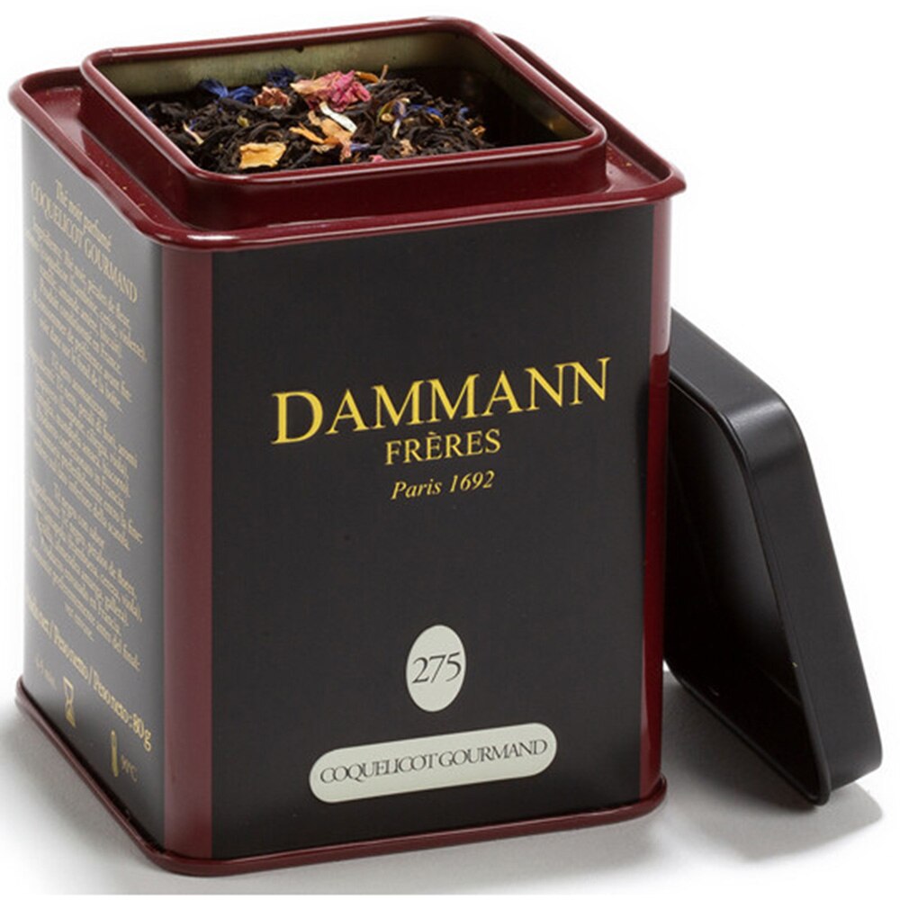 Cutie cadou cu ceai varsat Dammann, Freres Atlas, 150 g - eMAG.ro