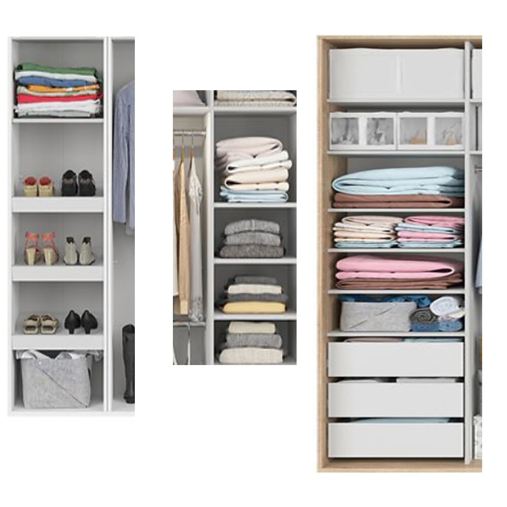 Dressing Genarom LEX A, Oglinda / Negru Lucios, 261 x 240 x 66 cm - eMAG.ro