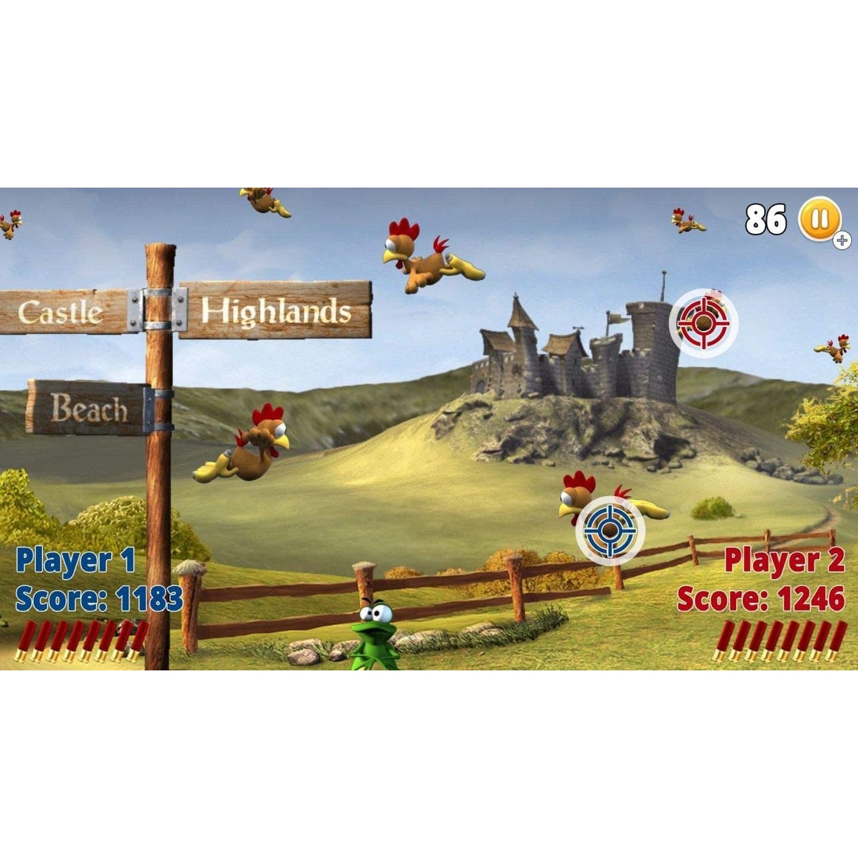 Joc Crazy Chicken Shooter Edition (Code in a Box) pentru Nintendo ...