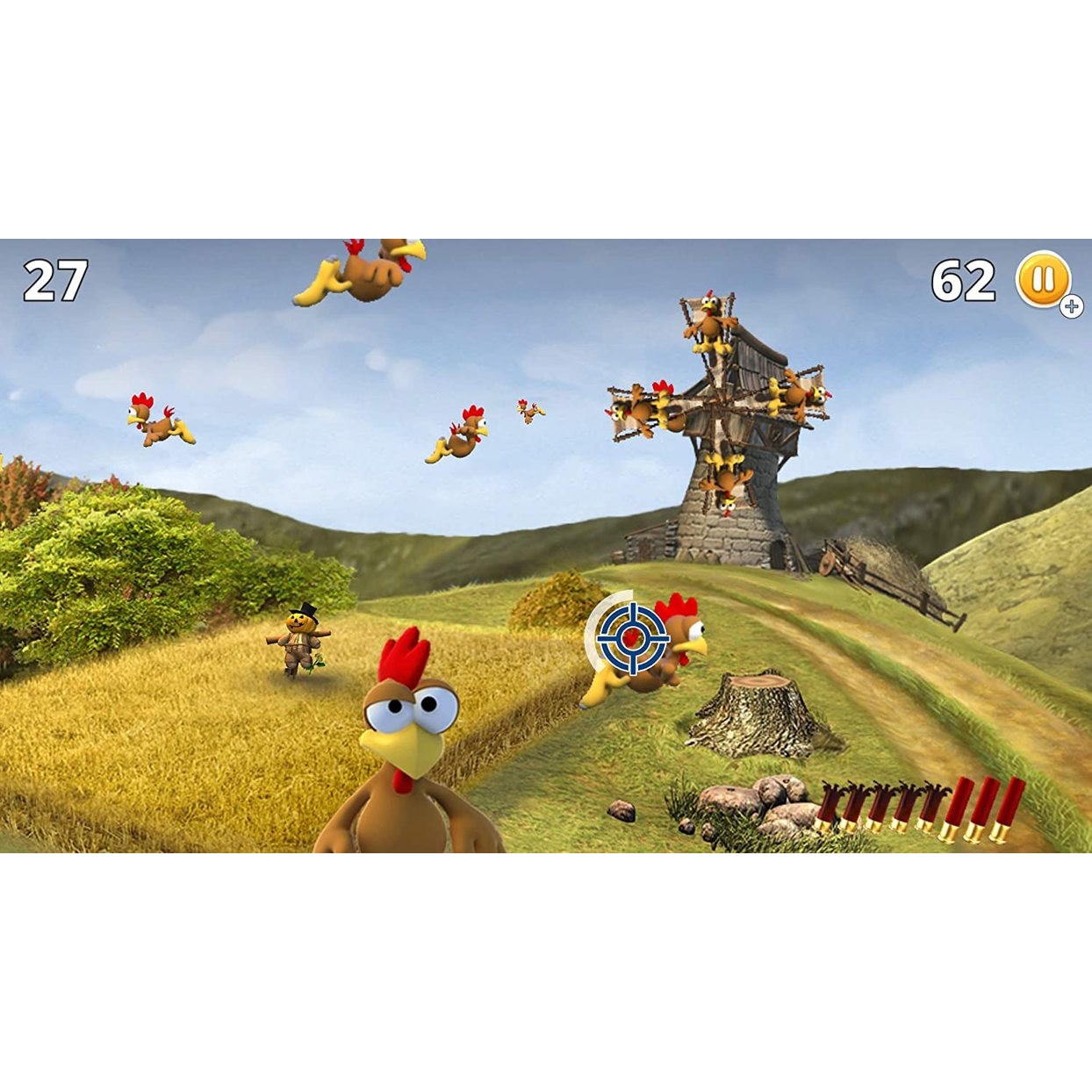 Joc Crazy Chicken Shooter Edition (Code in a Box) pentru Nintendo ...
