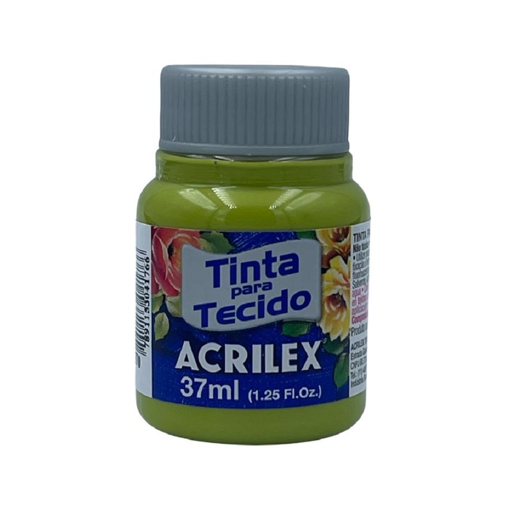 Vopsea textile Acrilex, 37ml, Verde fistic - eMAG.ro